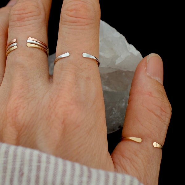 Cuff Ring - Etsy