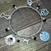 Customized Labrador Retriever Bracelet, Black Lab Charm Bracelet ...