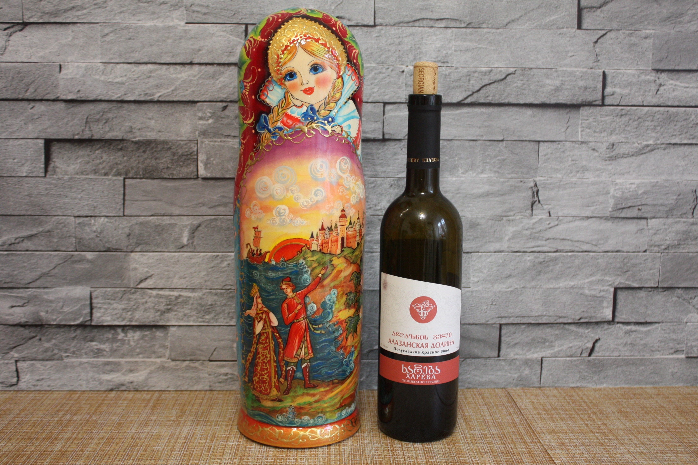 Drink & Barware Home & Living Bottle Box Russian Doll National Art ...