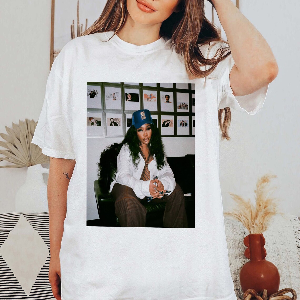 SZA Vintage Png, SZA New Bootleg 90s Black Png, SZA Photoshoot Png ...