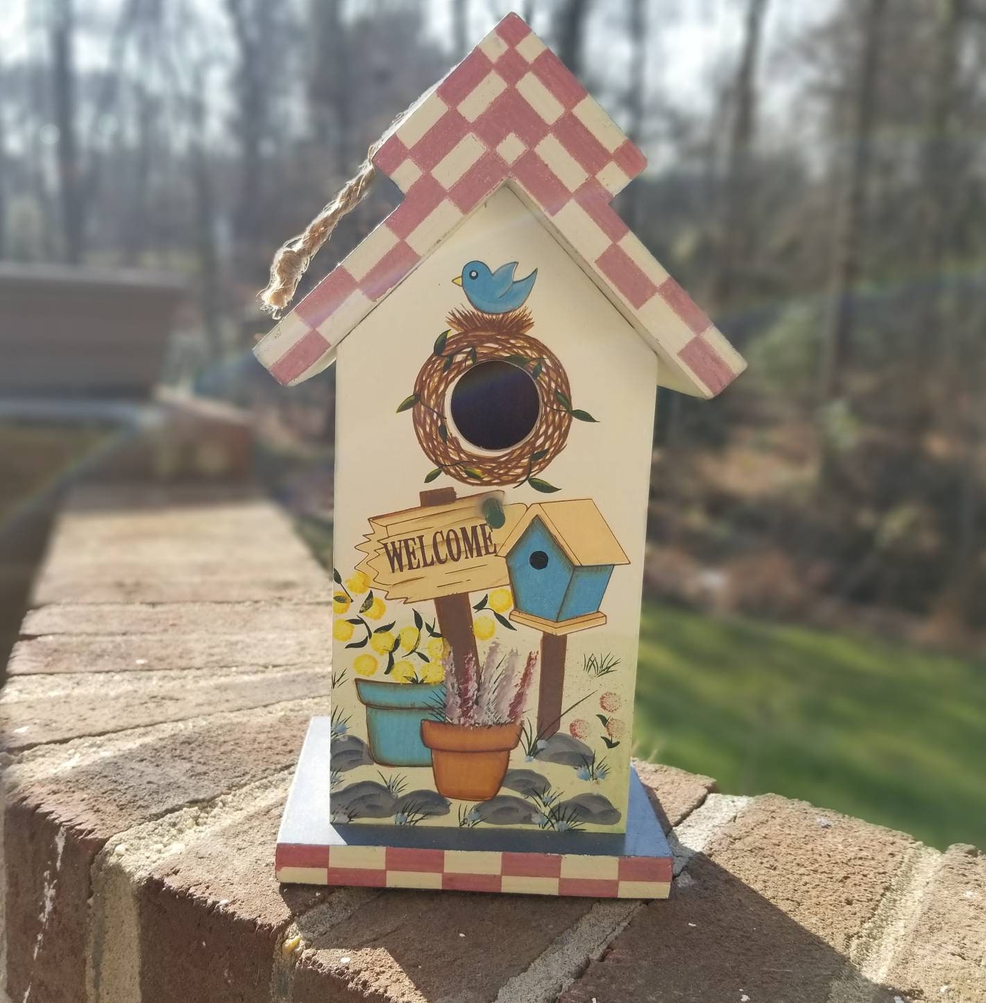 Garden Whimsical Birdhouse Indoor Collectible Art Gift - Etsy
