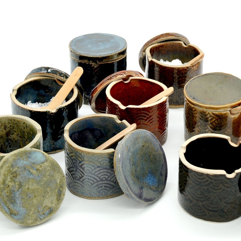 Ceramic Salt Cellar - Etsy