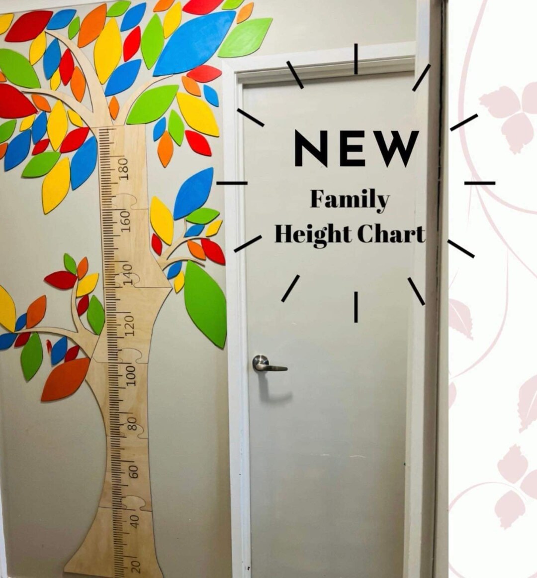 Family Tree Height Chart - Etsy Australia