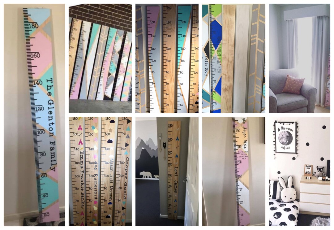 Wooden Height Chart - Etsy