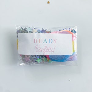 Personalized Ready Confetti, Night Before First Day of School, Ready ...