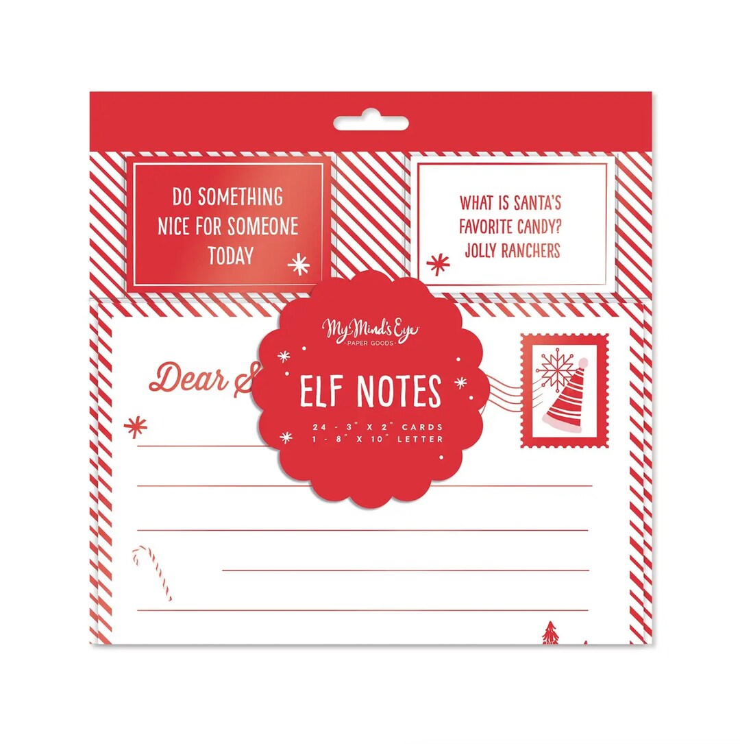 Elf Letters to Santa Kit, Letter to Santa for Kid, Dear Santa, to Santa ...
