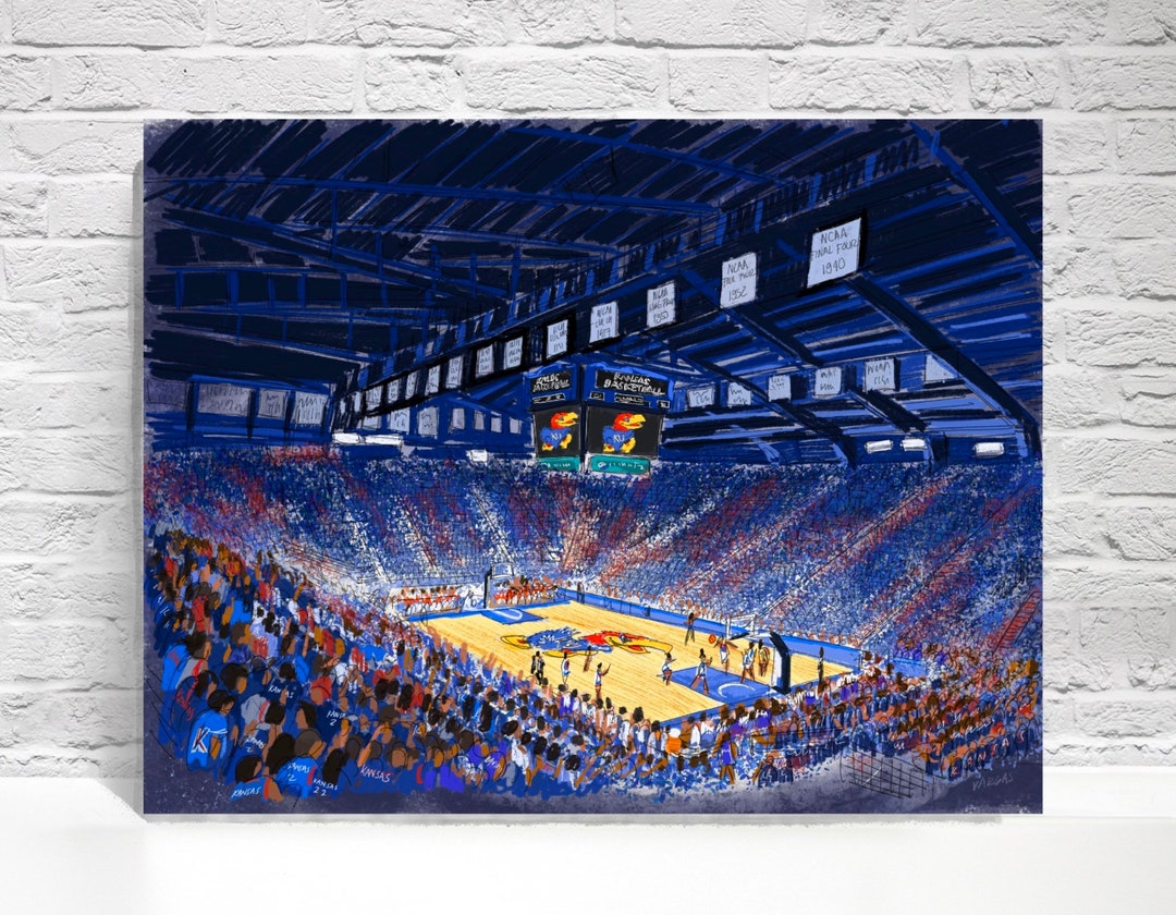 KU Jayhawks Basketball. Kansas University. Allen Fieldhouse ...