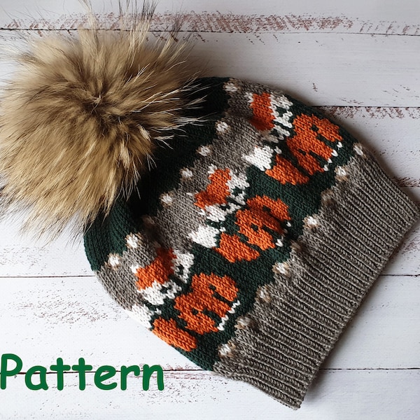Fox Hat Pattern - Etsy