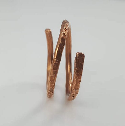 Copper Ring Jewelry Adjustable Ring Copper Jewelry Bohemian | Etsy