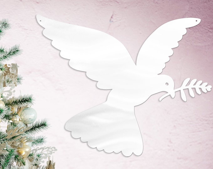 14 Dove, Dove Wall Art, Dove Metal Art, Nursery Décor, Nursery Wall Art ...