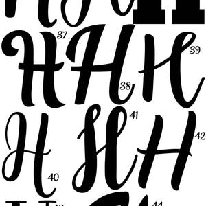 44" Metal Letters, Nursery Decor Girl, Letters Decor, Initials Wall ...