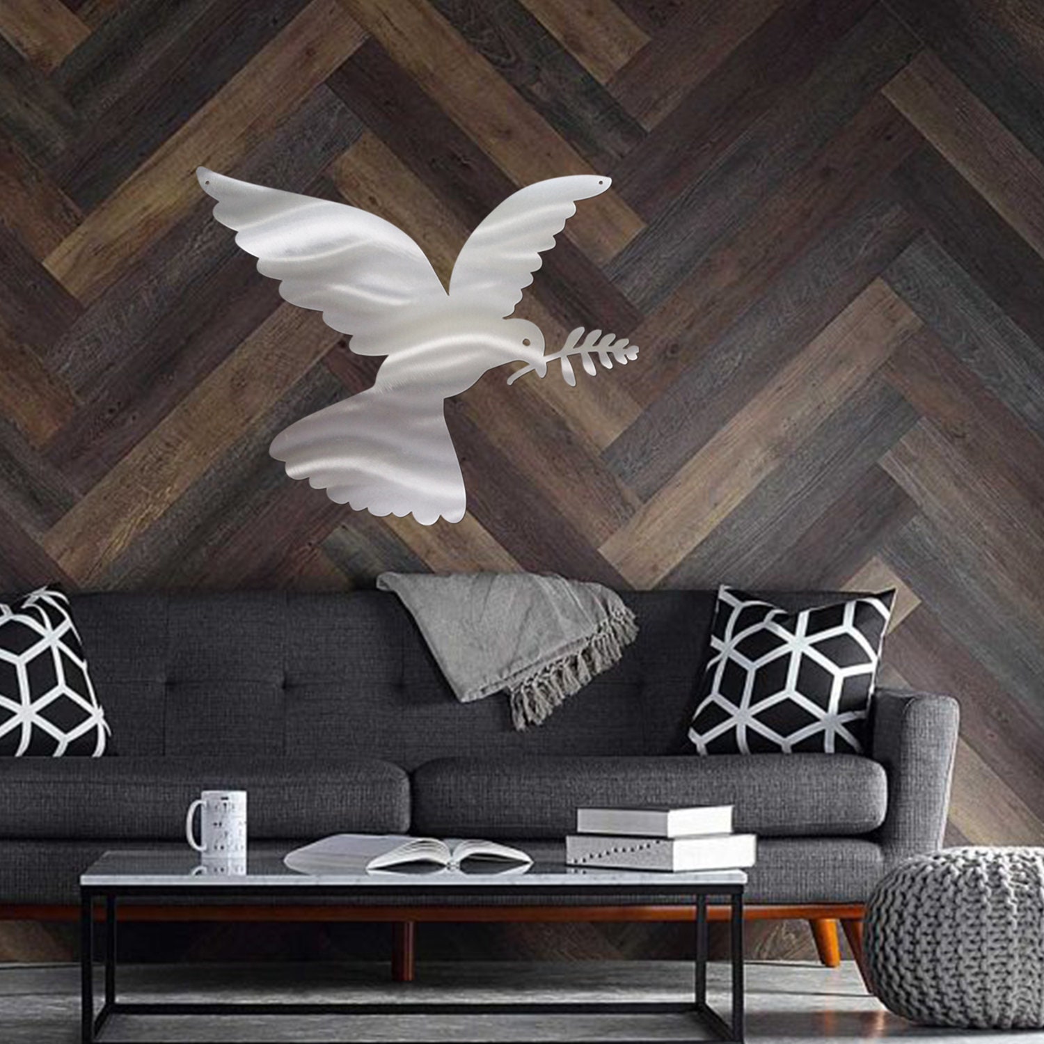 14 Dove Dove Wall Art Dove Metal Art Nursery Décor | Etsy