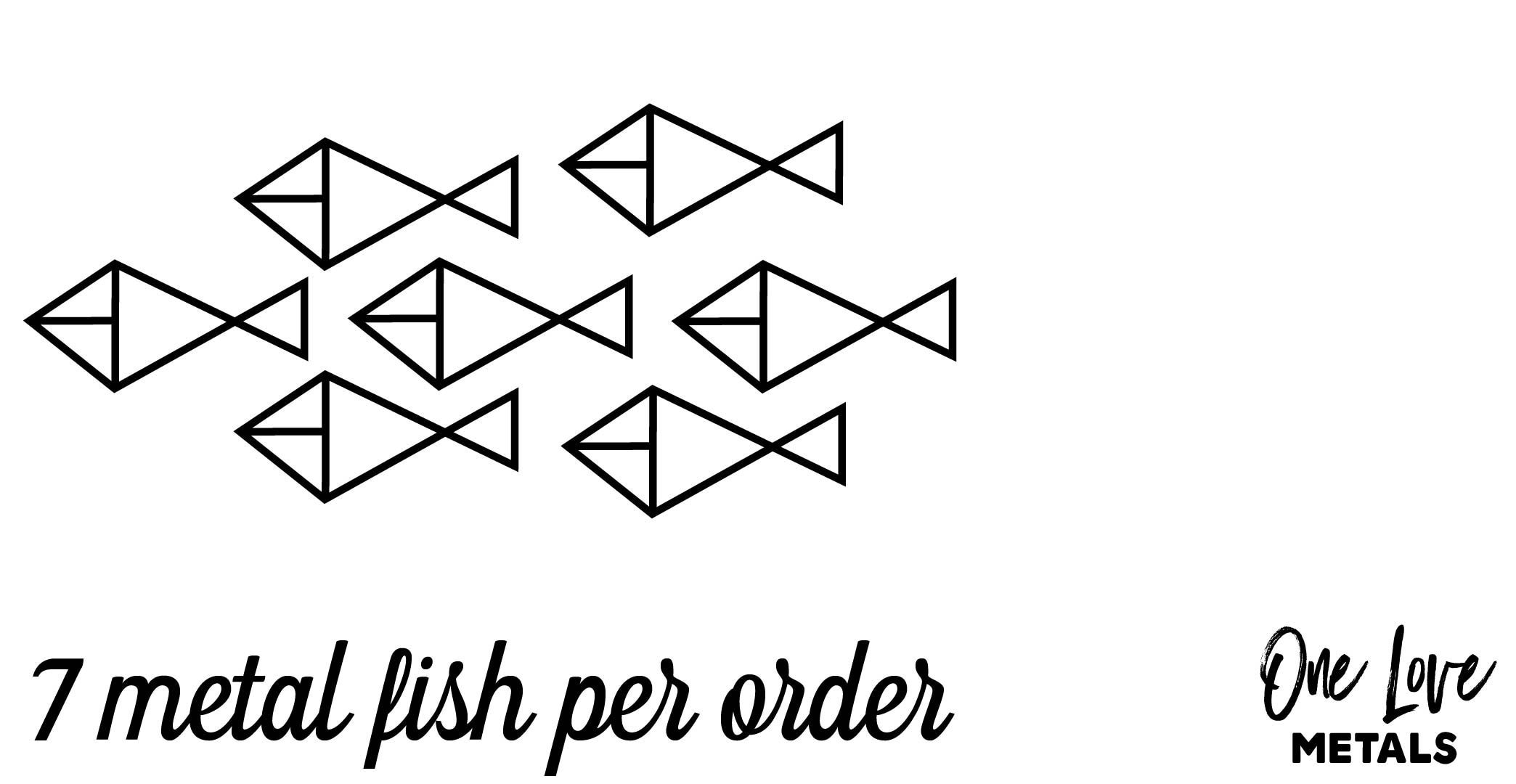 Fish Metal Wall Decor Metal Fish Art Modern Fish Metal Art | Etsy