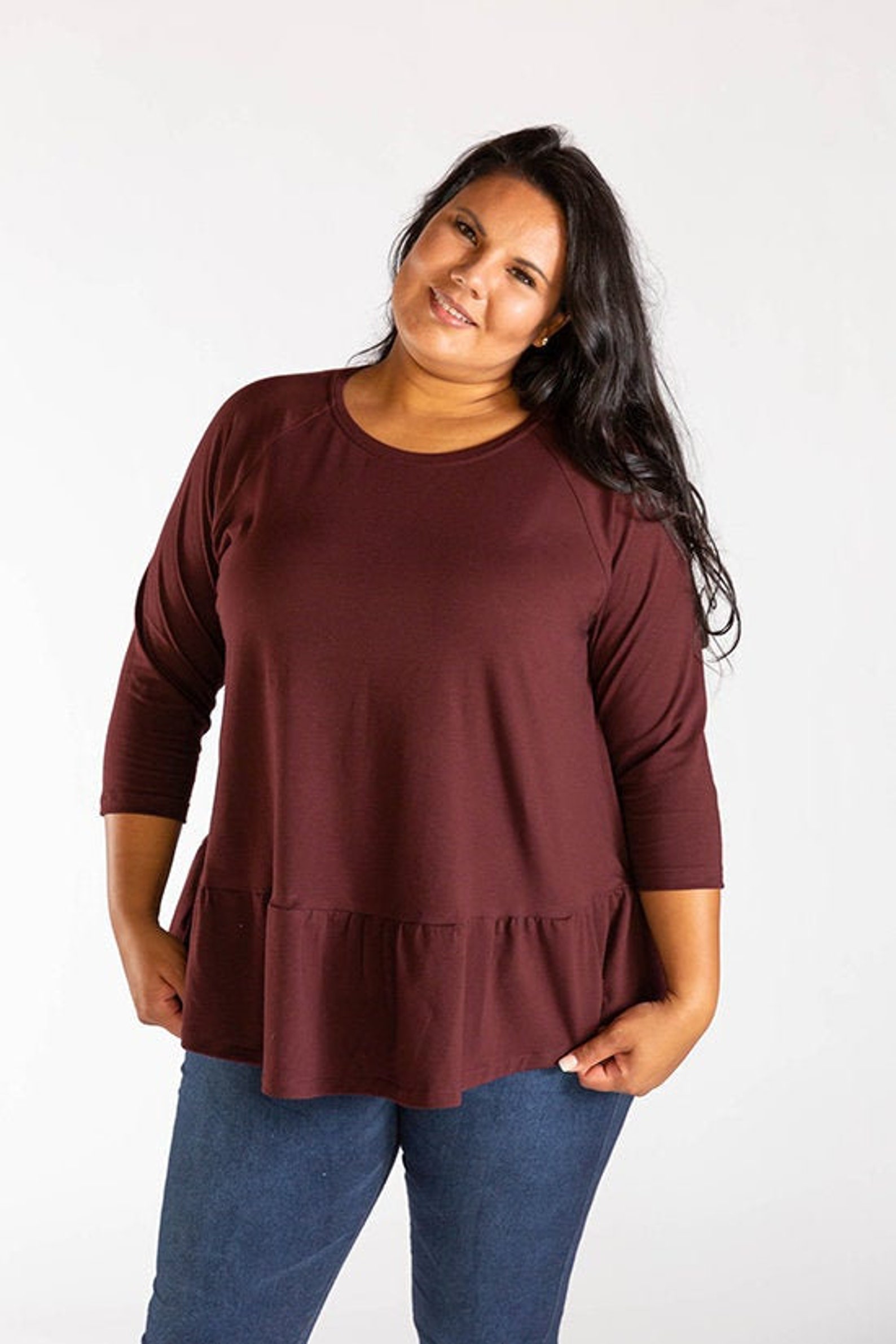 Waterfall Raglan PDF Sewing Pattern - Etsy