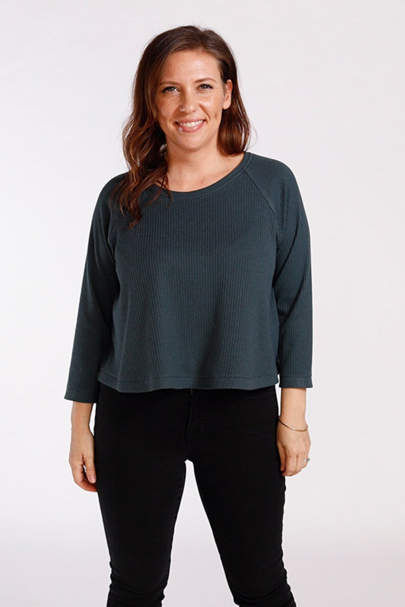 Waterfall Raglan pdf sewing pattern | Etsy