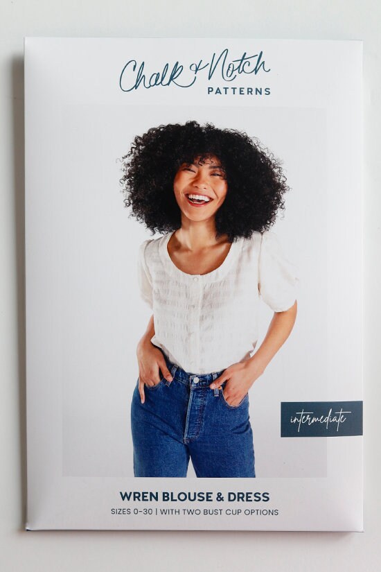 Wren Printed Sewing Pattern - Etsy