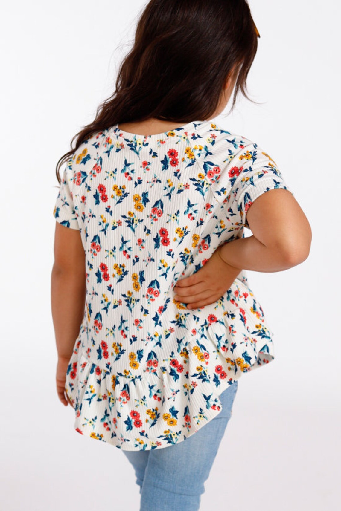 Mini Waterfall Raglan pdf sewing pattern | Etsy