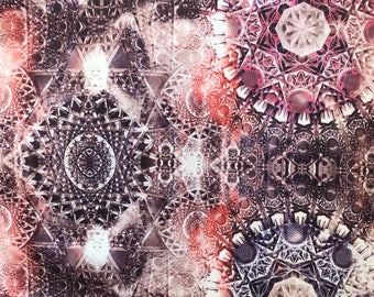 Geometric design fabric | Etsy