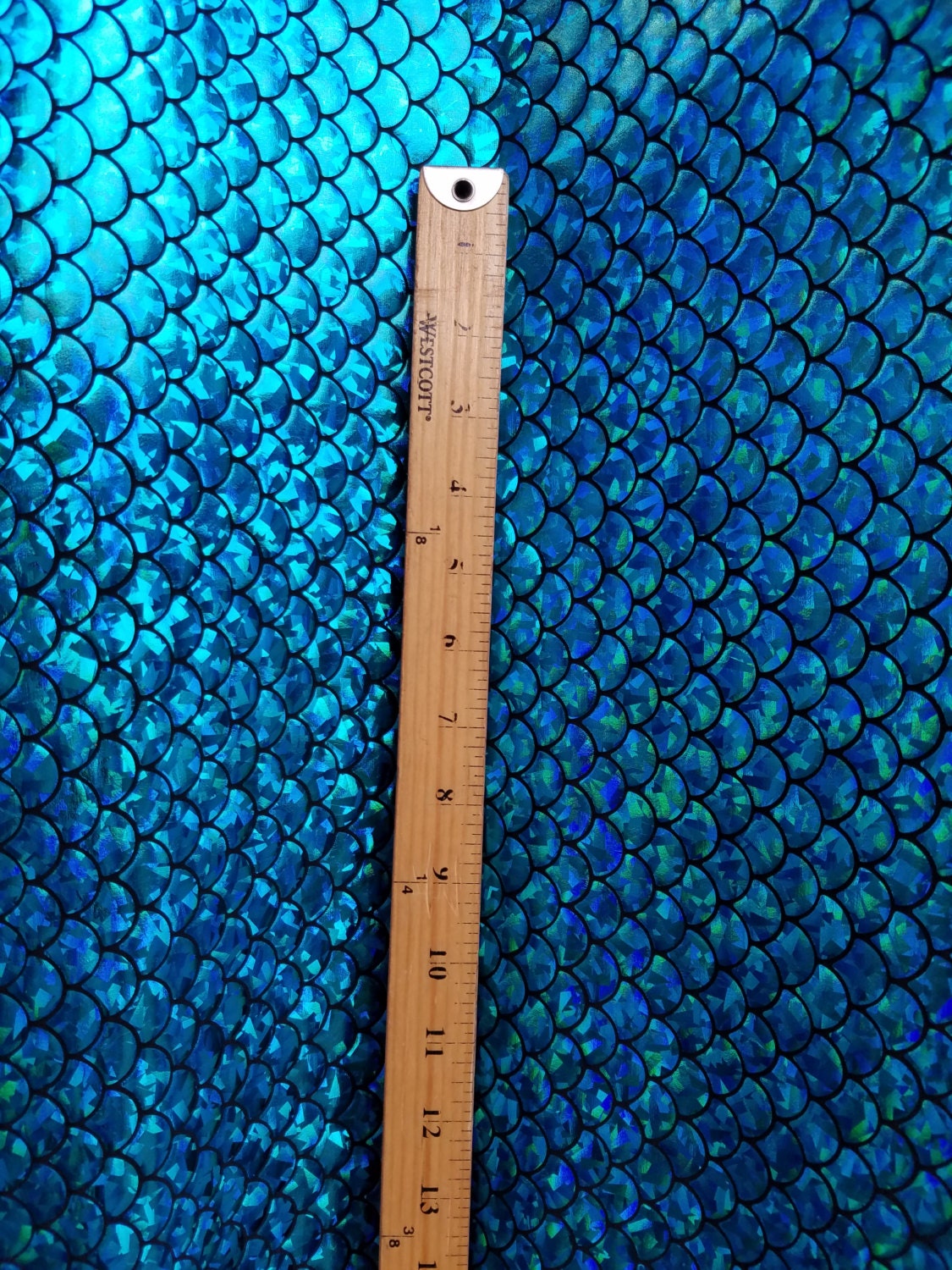 Mermaid Fabric Hologram Fish Scales Stretch Spandex (58"/60" Wide) Sold ...