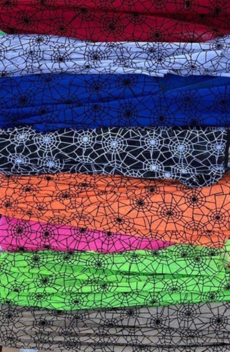 New Power Mesh Spider Web Mesh Fabric/ Flocking 4 Way Stretch - Etsy