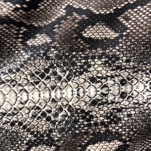 Sale! Snake Print on Spandex Fabric- Sold by the Yard Brown Natural ...