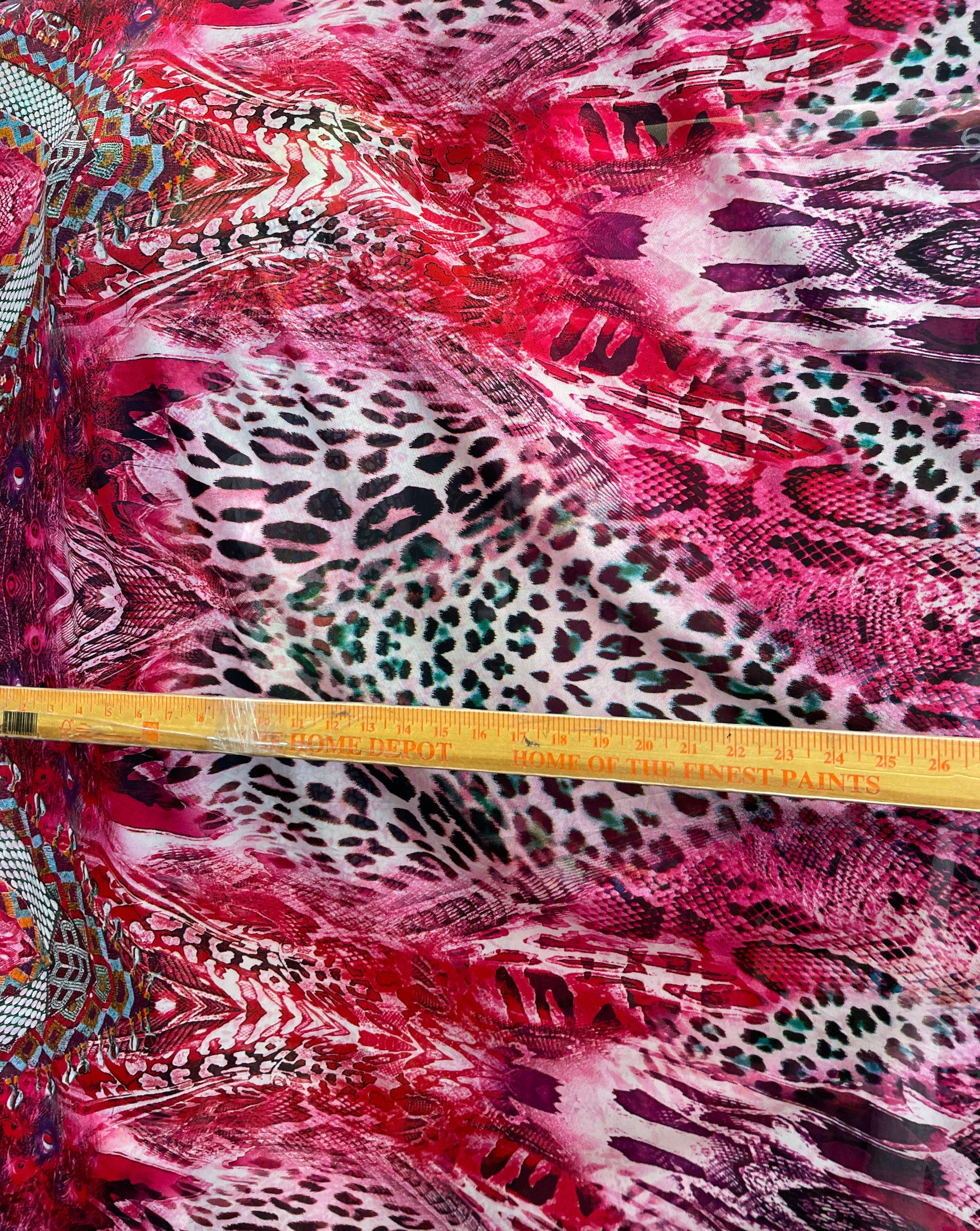 New Tie Dye Abstract/cheetah/snake Print MESH Fabric Sold by the Yard ...
