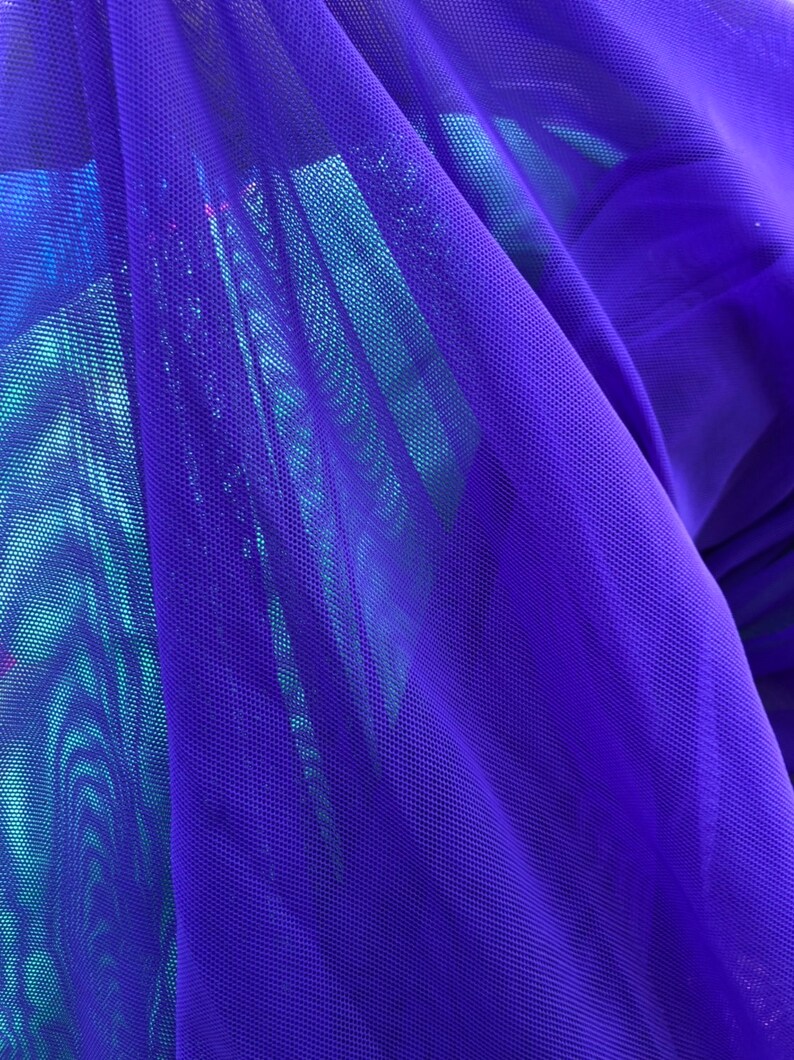 MESH Fabricmultiple Colors of Nylon Stretch Mesh Fabric 4 Way - Etsy