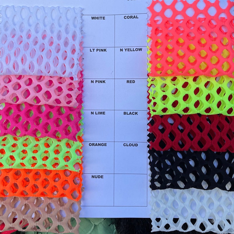 Fishnet Fabric - Etsy