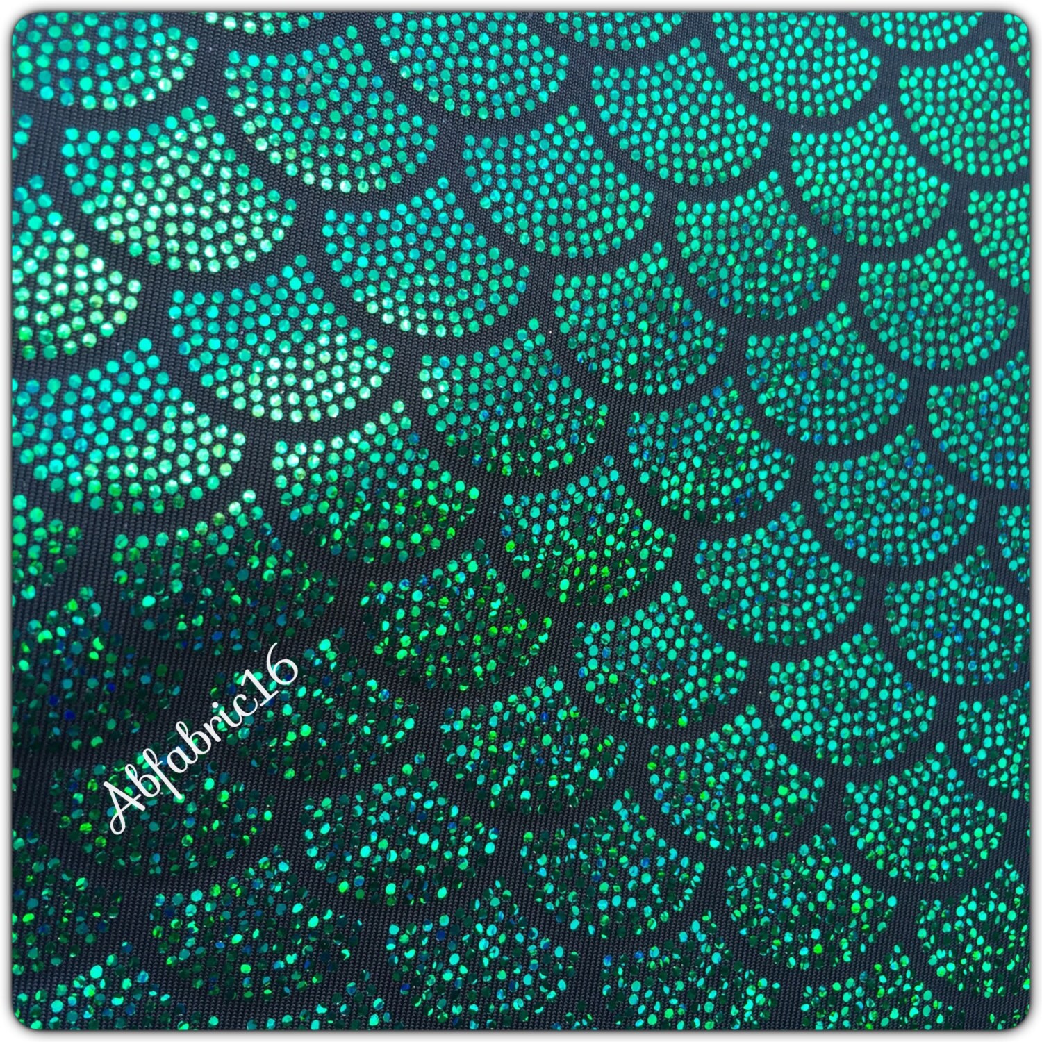 Mermaid Fabric Hologram Fish Scales Stretch Spandex (58") Sold by Yard ...