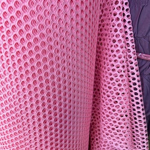 New Pink Fishnet Stretch Fabric Sold by the Yard( See Trough Fishnets ...