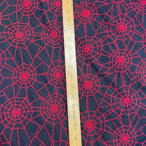 New Power Mesh Spider Web Mesh Fabric/ Flocking 4 Way Stretch Spider ...