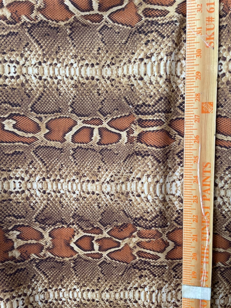 New Snake Print 4 Way Stretch Nylon Spandex Fabric Sold by the Yard 60 ...