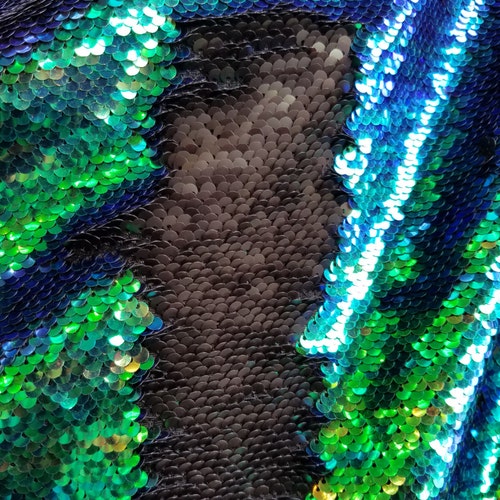 Mini Disc Flat Sequin Spandex Fabric by the Yard - Etsy