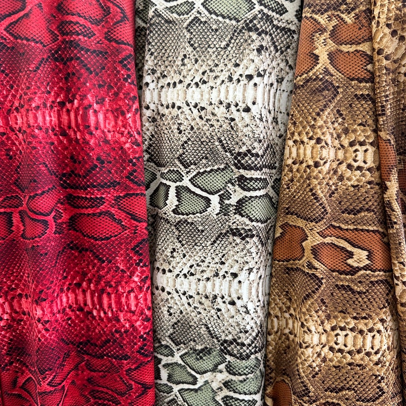 Snake Skin Fabric - Etsy