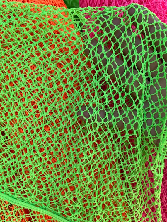 New Fishnet Neon Colors 4 Way Stretch Poly Fishnet 4 Colors - Etsy