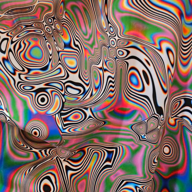 Trippy Fabric - Etsy