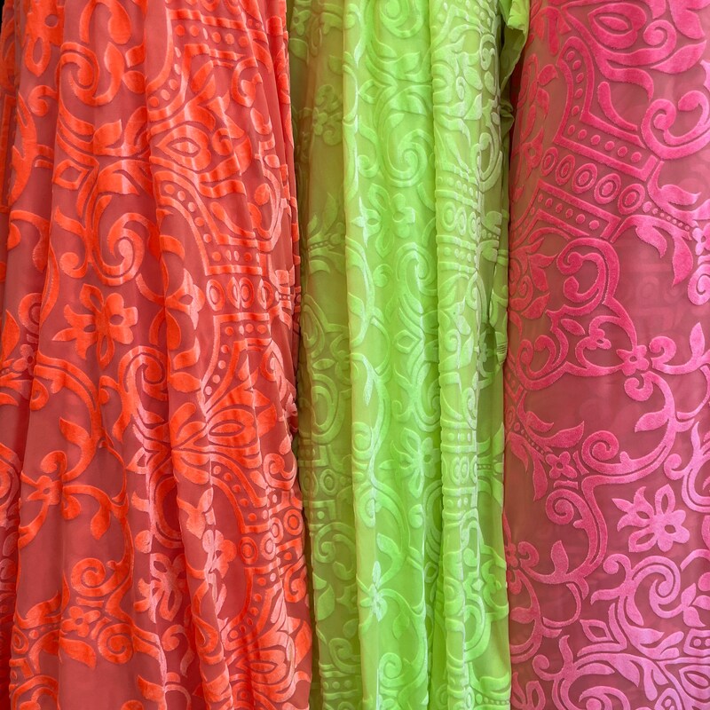 Burnout Fabric - Etsy