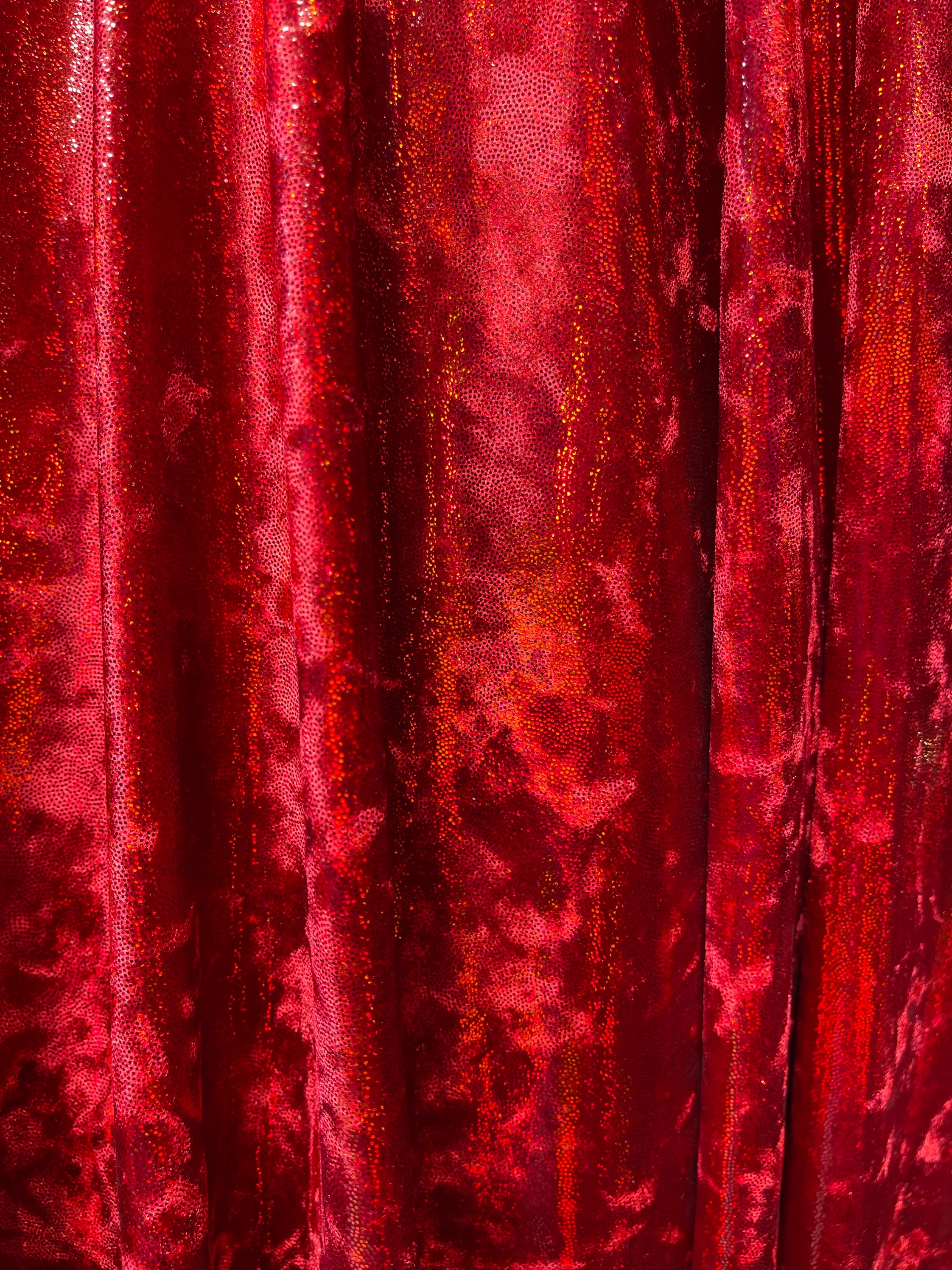 Velvet Iridescent stretch Fabric Mystic Foggy Metallic Foil | Etsy
