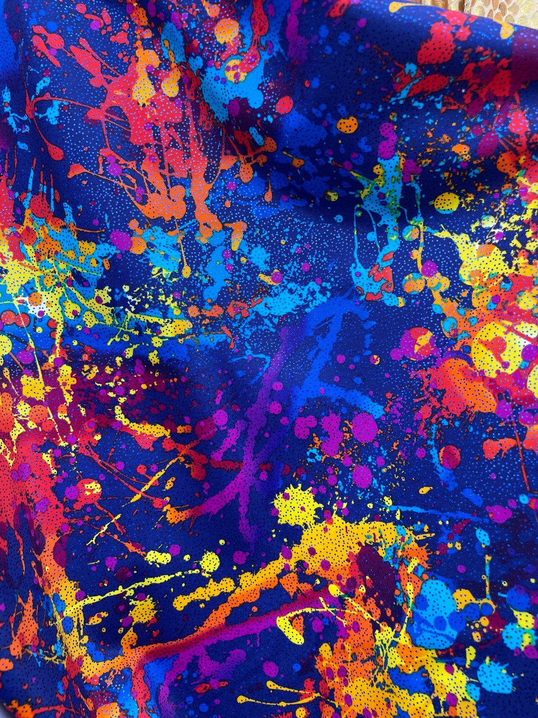 New Splatter Paint With Metallic Glitter Multicolor Splatter Paint ...