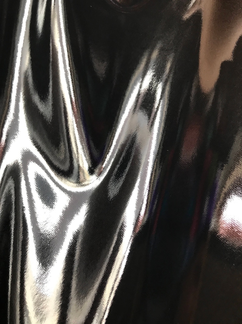 Shiny Latex Nylon Spandex fourway Stretch fabric sold by yard | Etsy