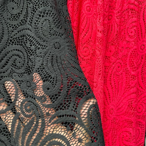 Moon Lace Fabric 4 Way Stretch Lace Fabric by the Yard or - Etsy