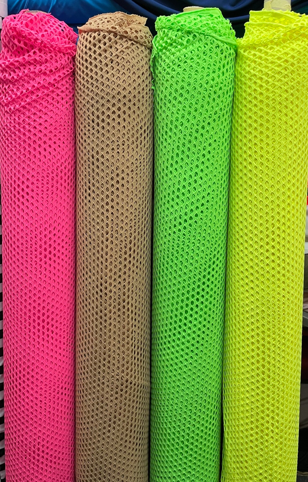 New Fishnet 4 Way Stretch Fabric Sold by the Yard( See Trough Fishnets ...