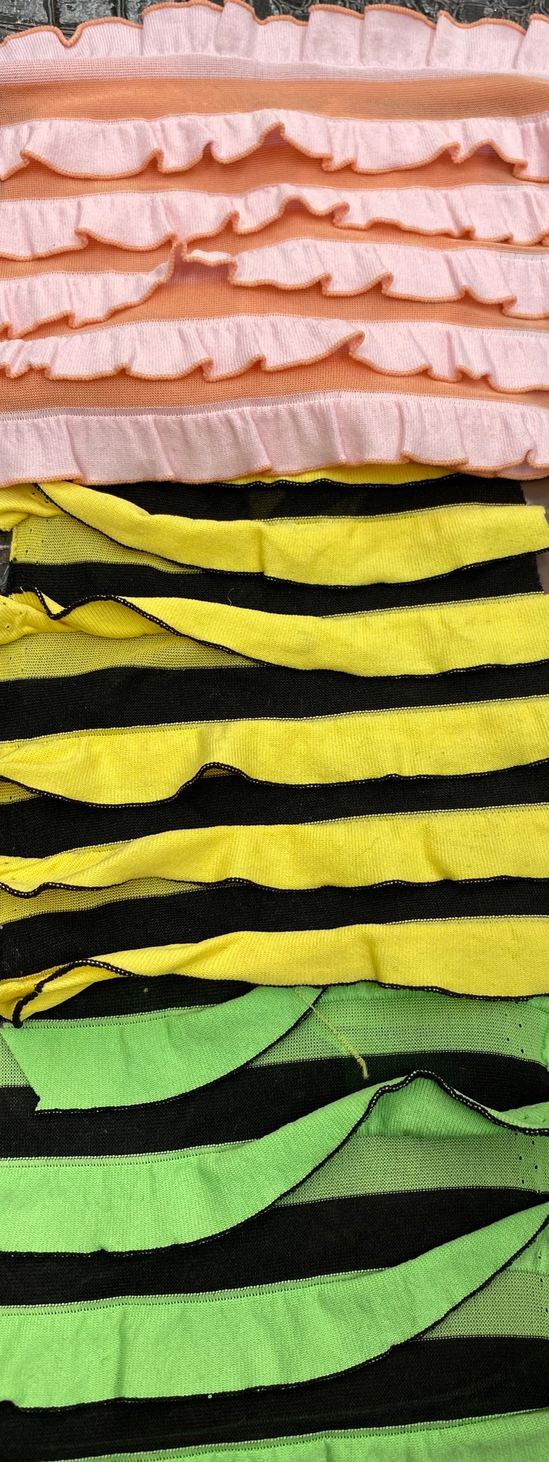 1/2 inch Ruffles Fabric Poly Stretch Ruffles fabric sold by | Etsy