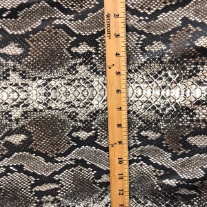 Sale! Snake Print on Spandex Fabric- Sold by the Yard Brown Natural ...