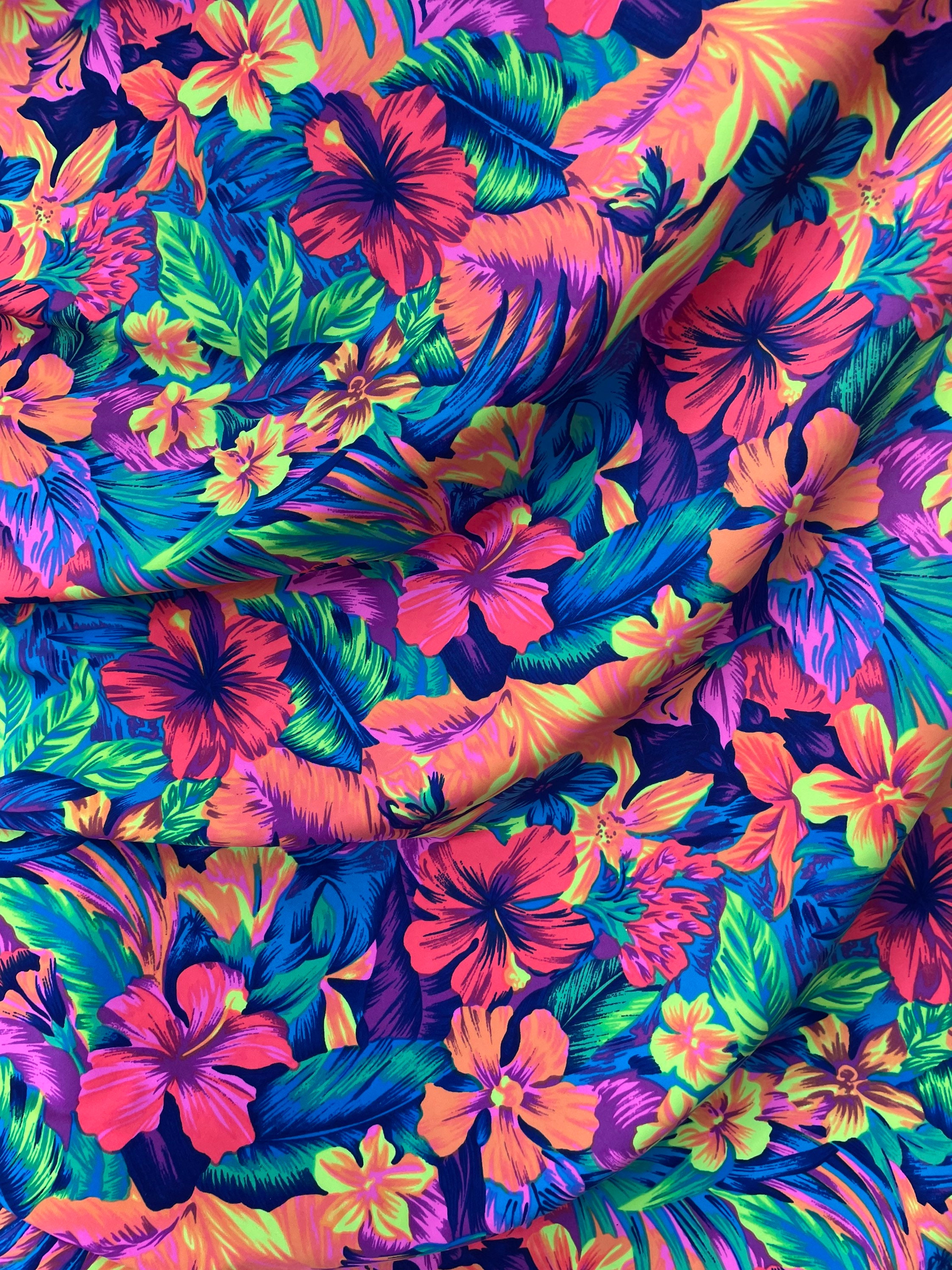 Bright Neon Flowers