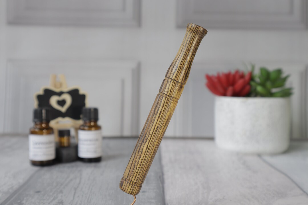 Bocote Wood Aromatherapy Wooden Essential Oil Inhaler for De-stress ...