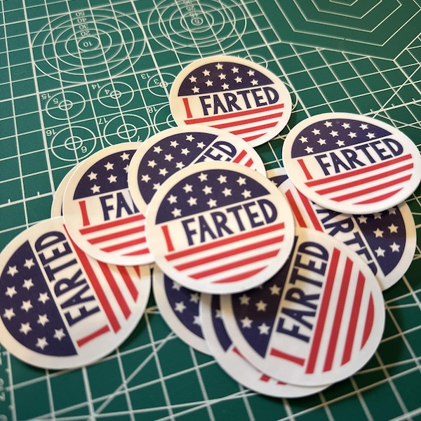 I Farted Vote Sticker - Etsy
