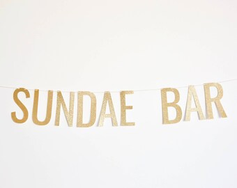 Sundae bar | Etsy