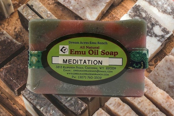 Meditation Emu Oil Soap Infused With Essential Oils - Etsy