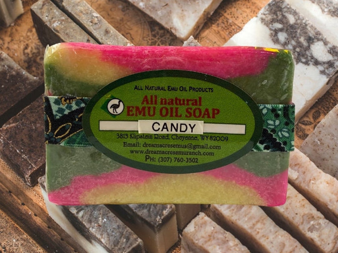 Candy Emu Oil Soap Infused With Essential Oils - Etsy